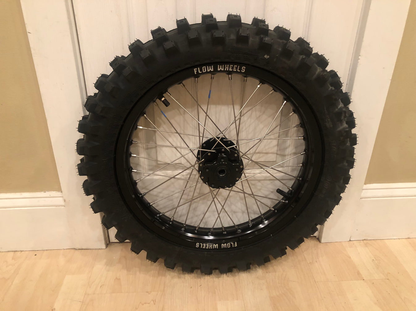 Talaria Sting 17 inch rear wheel with 100 wide tire! – flowwheels