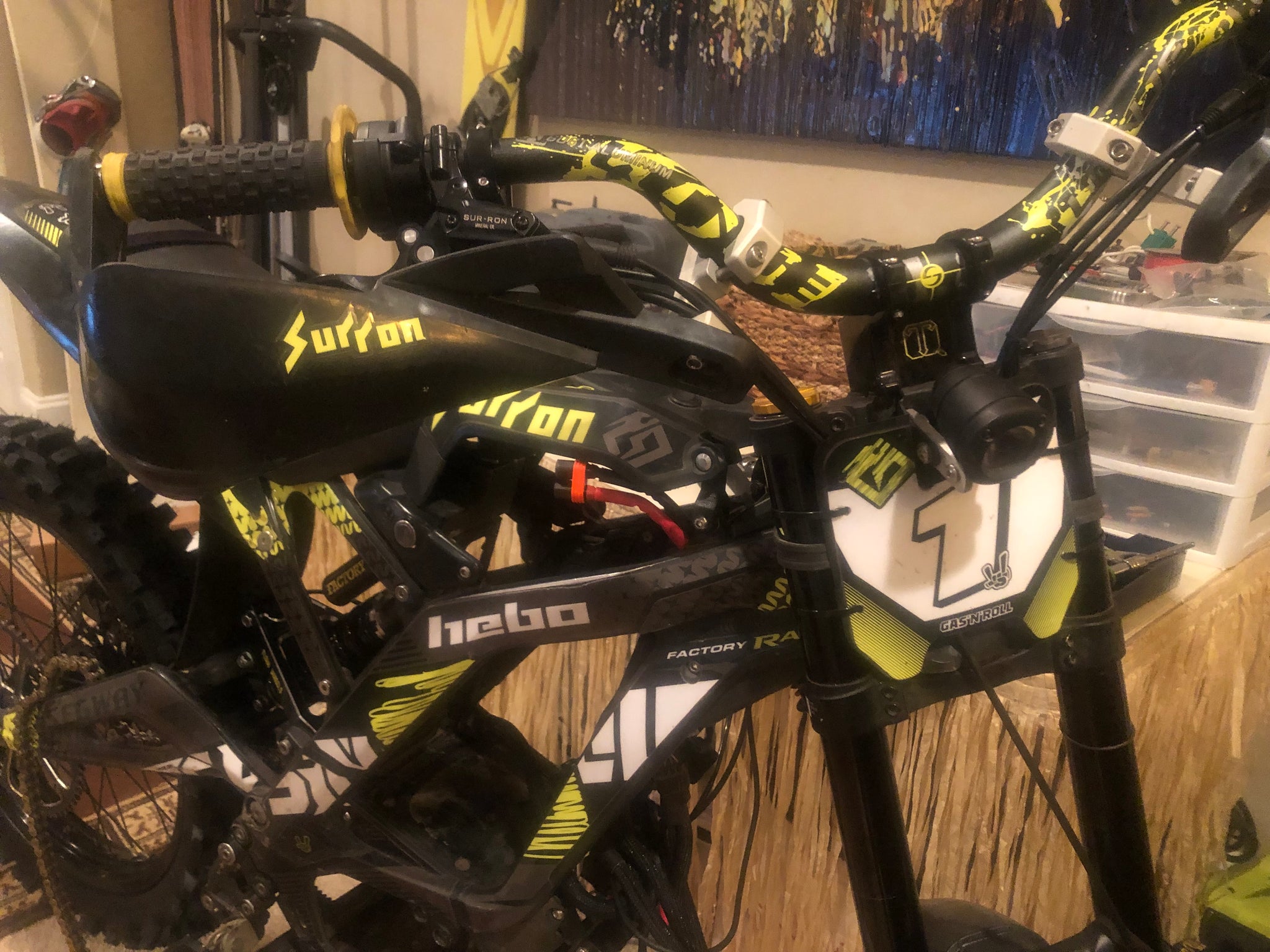 Surron or Talaria Sting 3.5" riser bar – flowwheels